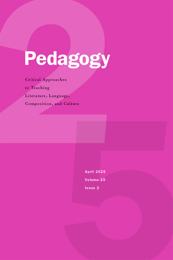 Pedagogy Cover Image