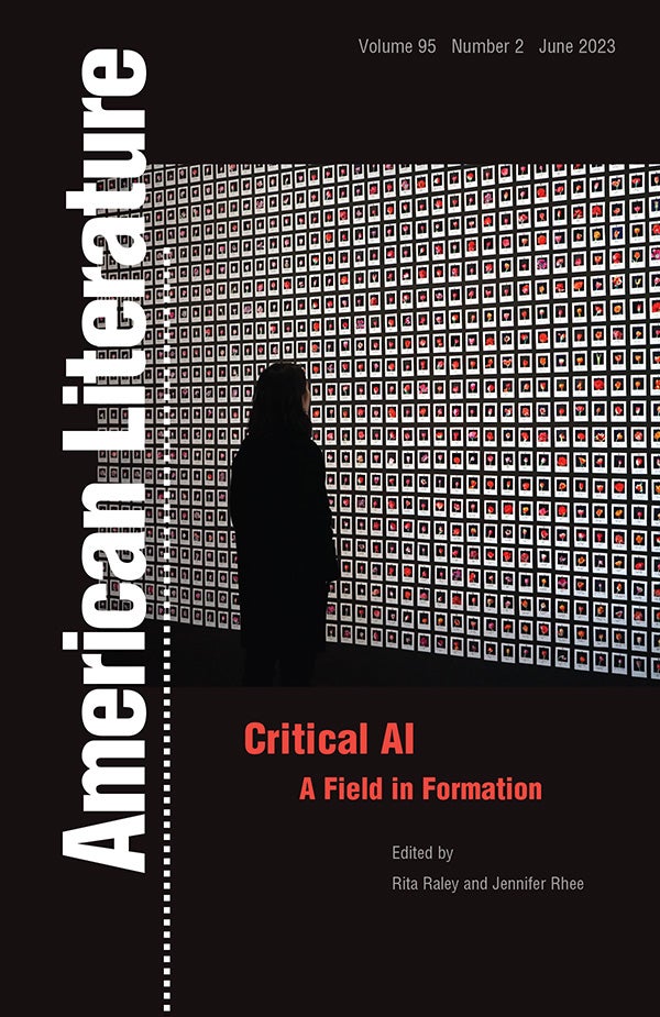 Critical AI: A Field in Formation
