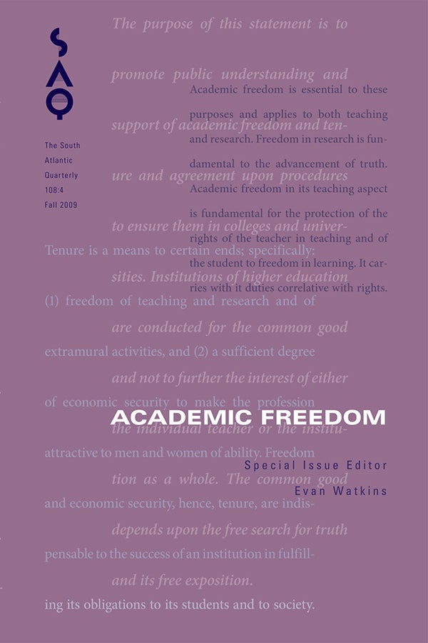 Academic Freedom