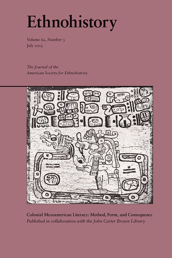 Colonial Mesoamerican Literacy: Method, Form, and Consequence