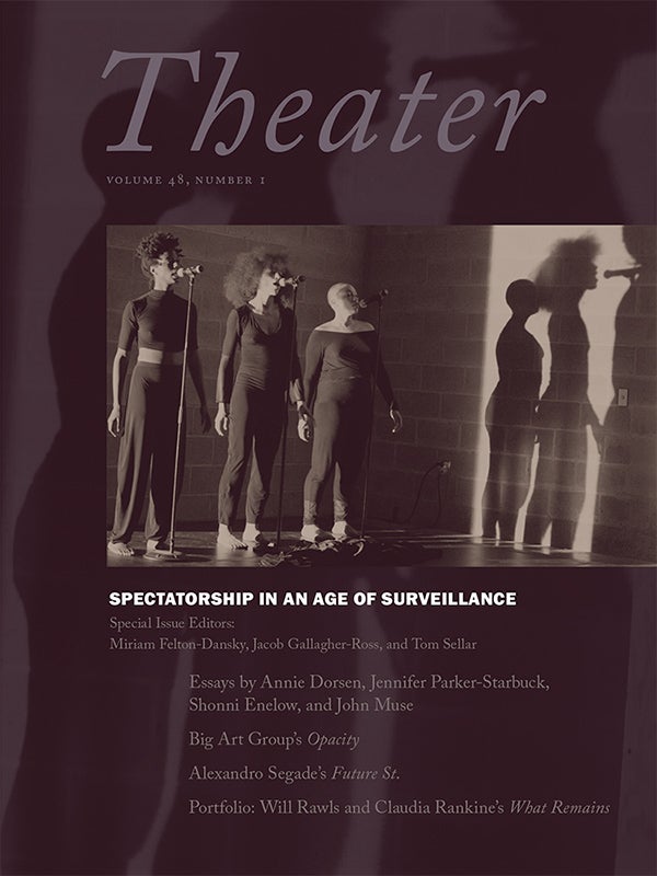 Spectatorship in an Age of Surveillance