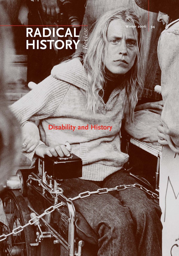 Disability and History