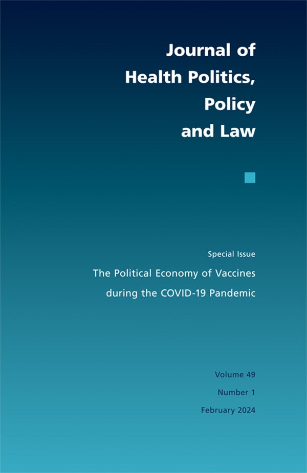 The Political Economy of Vaccines during the COVID-19 Pandemic