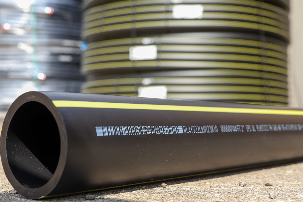 Natural Gas HDPE Distribution Pipes | WL Plastics