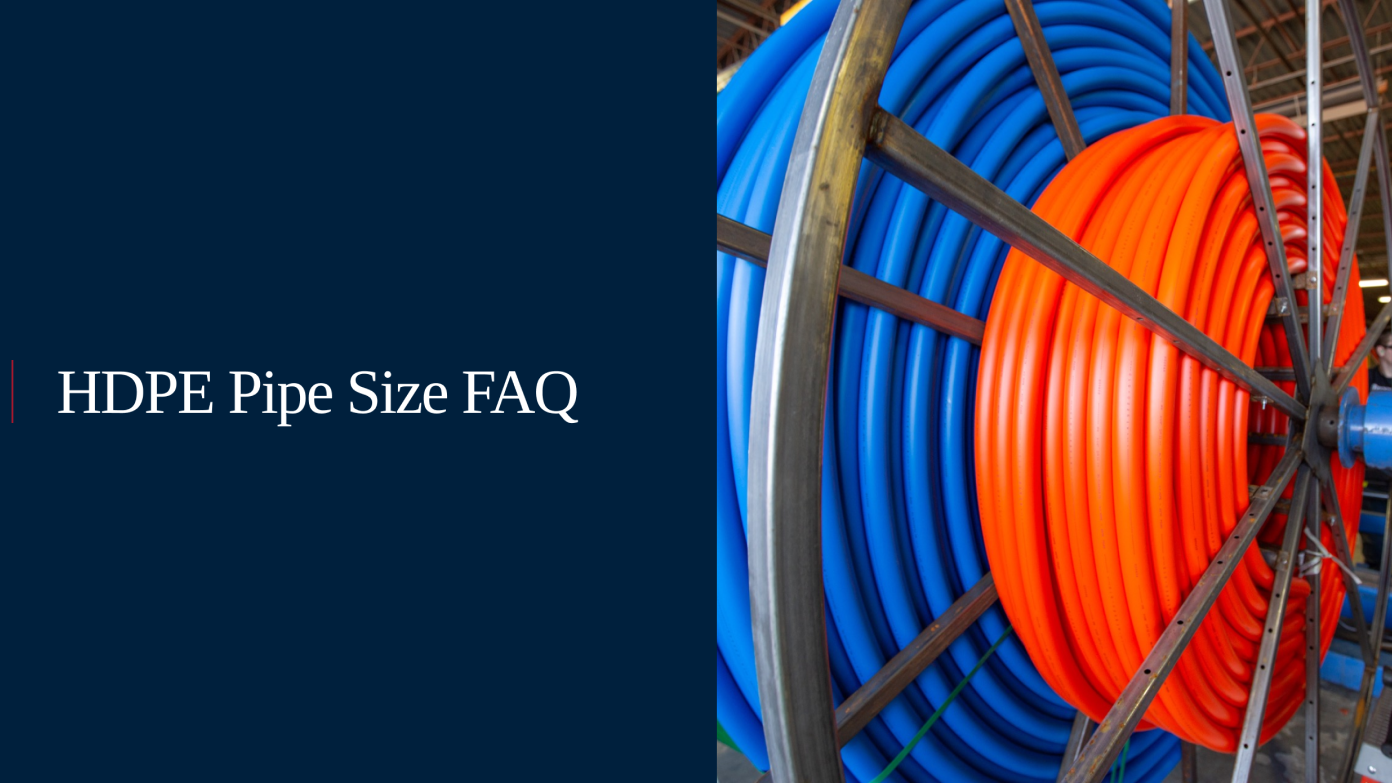 HDPE Pipe Sizes & Specifications Guide | WL Plastics